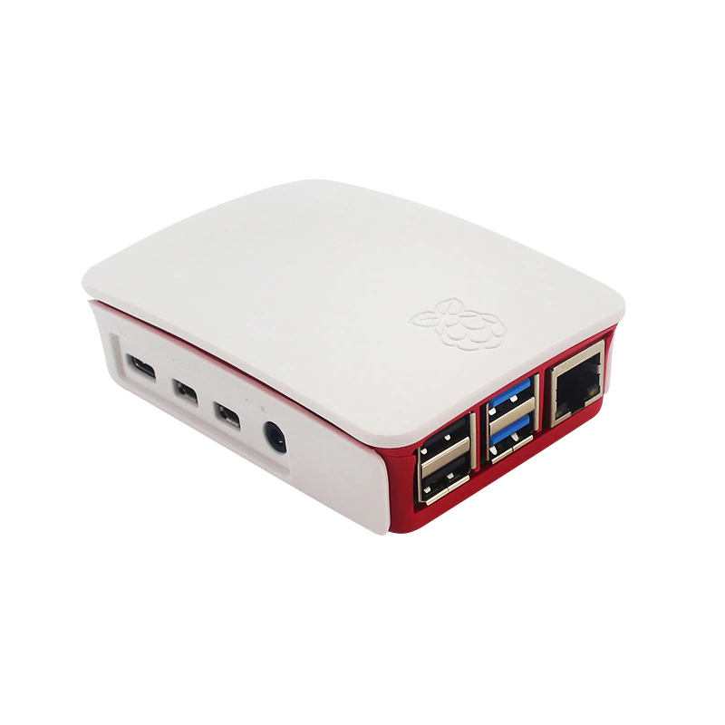 Raspberry Pi 4 Case-Red-White – chittirobo